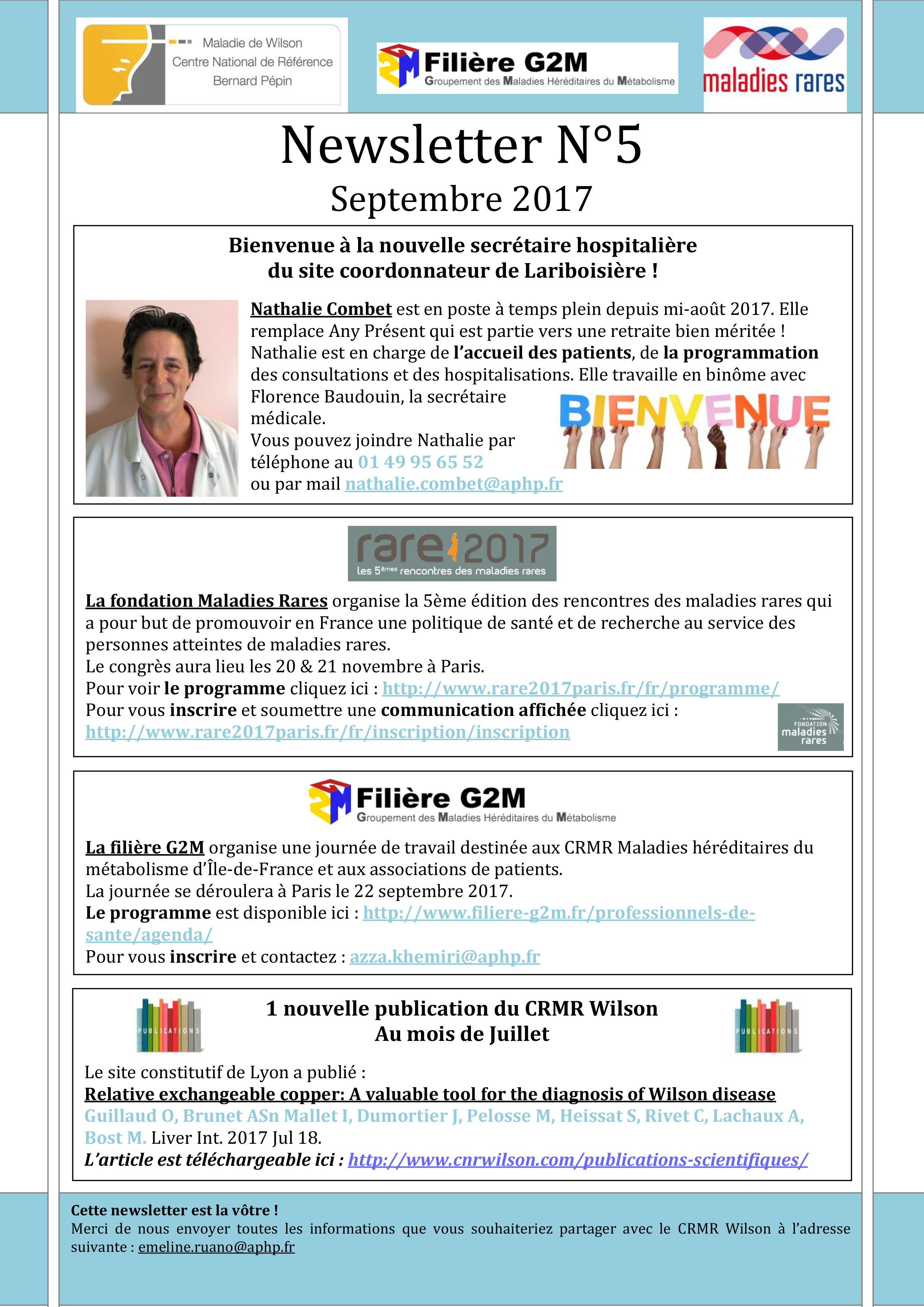 Newsletters - CRMR Wilson